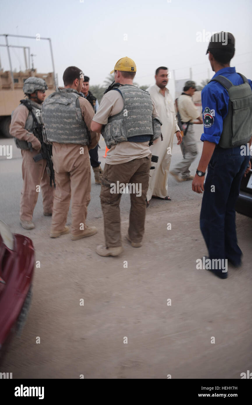 U.S. Airmen from 732nd Expeditionary Security Forces Squadron ...