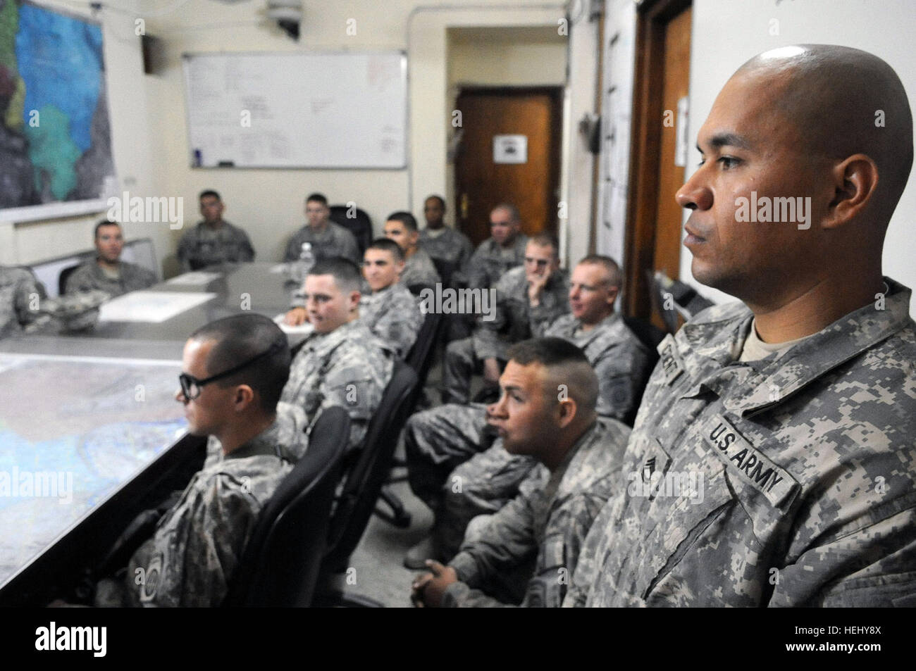 U.S. Soldiers of Brigade Special Troops Battalion, 3rd Brigade Combat ...