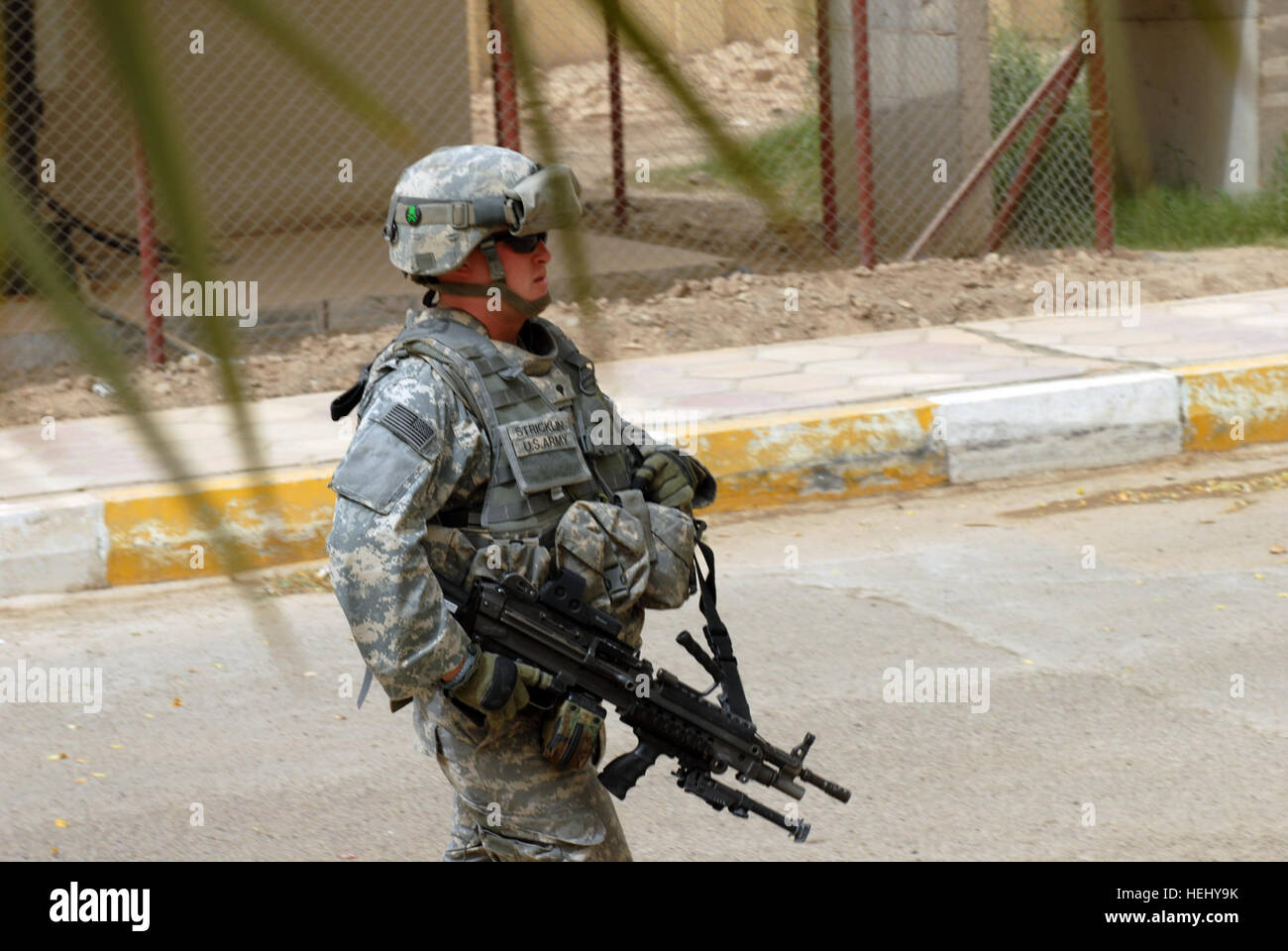 Spc. Jon Stricklin, a squad automatic weapon gunner and personal ...