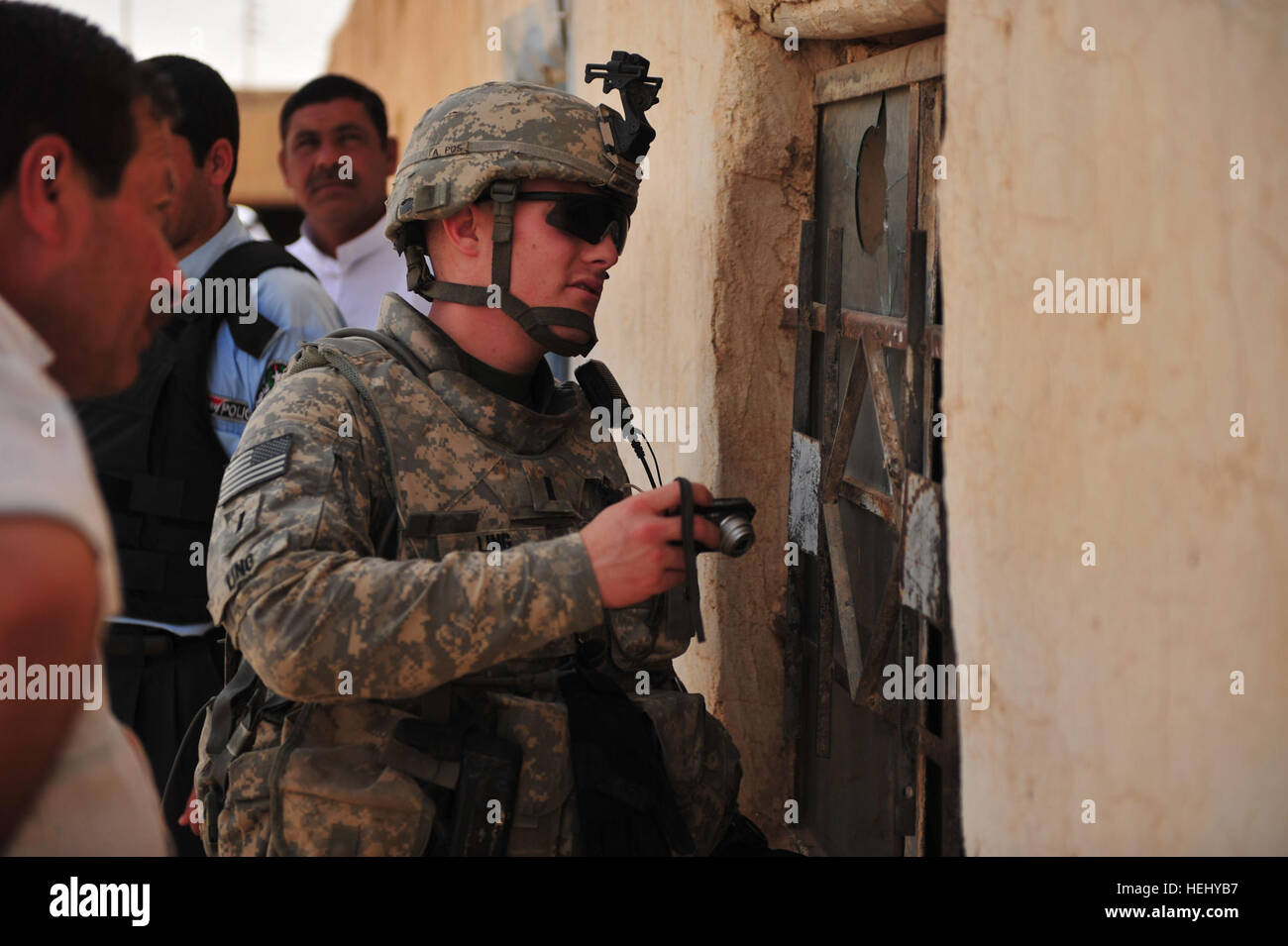 U.S. Army 2nd Lt. Caleb Ling, from Monckscorner, S.C., attached to ...