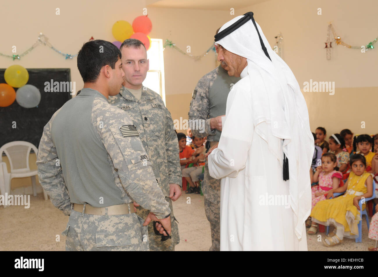 U.S. Army Lt.Col. Glenn Waters from Bethpage, N.Y., commander of the ...