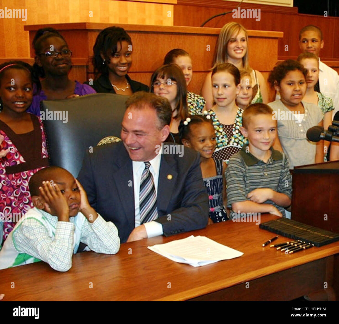 Flickr - The U.S. Army - Virginia Governor Tim Kaine and Army children ...