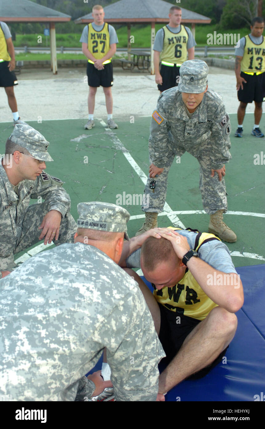GUANTANAMO BAY, Cuba – Army Pvt. Levi Arrowood, with the 193rd Military ...