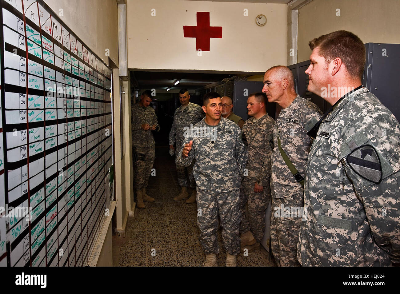 During a visit to the 1st Air Cavalry Brigade, 1st Cavalry Division ...