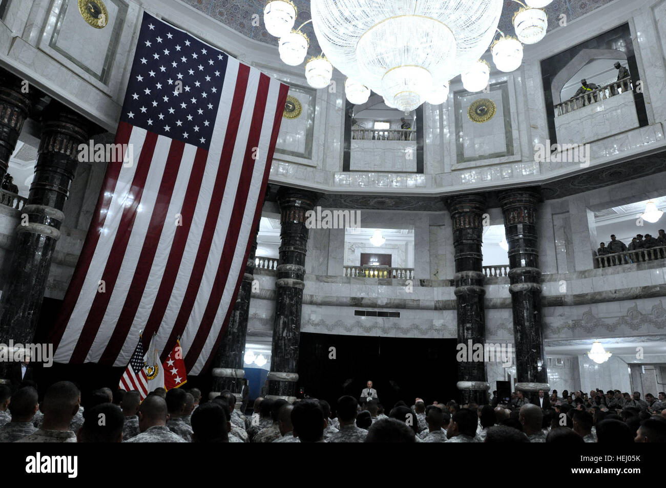 Victory base complex iraq hi-res stock photography and images - Alamy