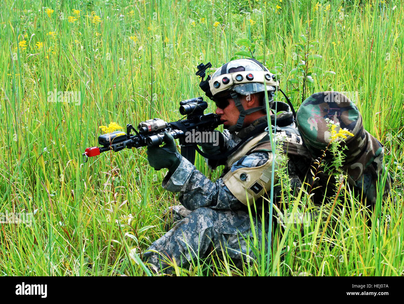 This Soldier from 3rd Platoon, Company B, 2nd Battalion 502nd Infantry ...