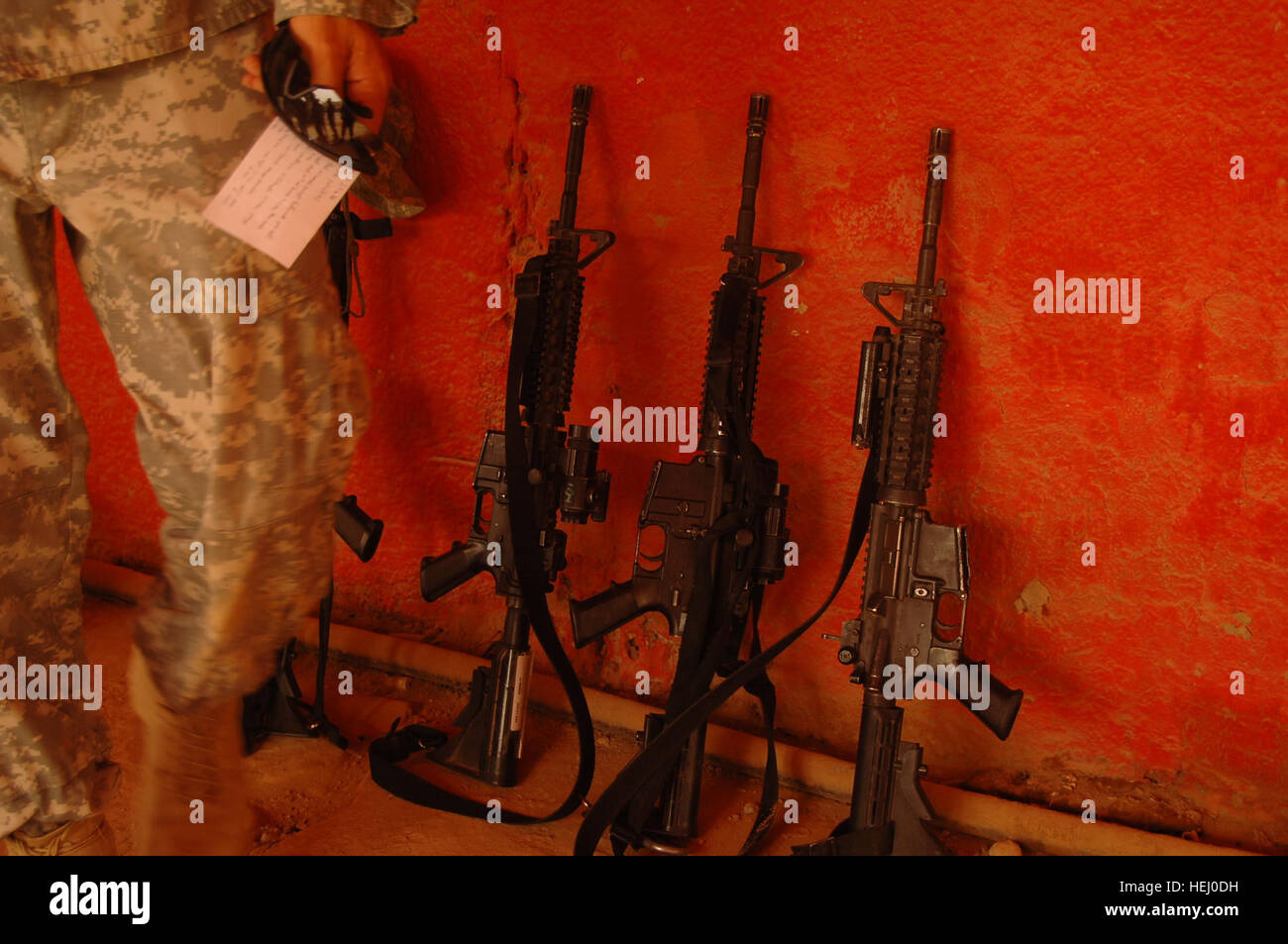 Armed with m4 carbine weapons hi-res stock photography and images - Alamy