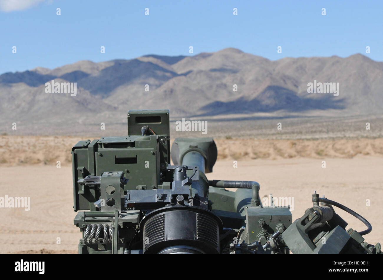A M77A2 155 mm Howitzer from 2nd Battalion, 8th Feild Artillery ...