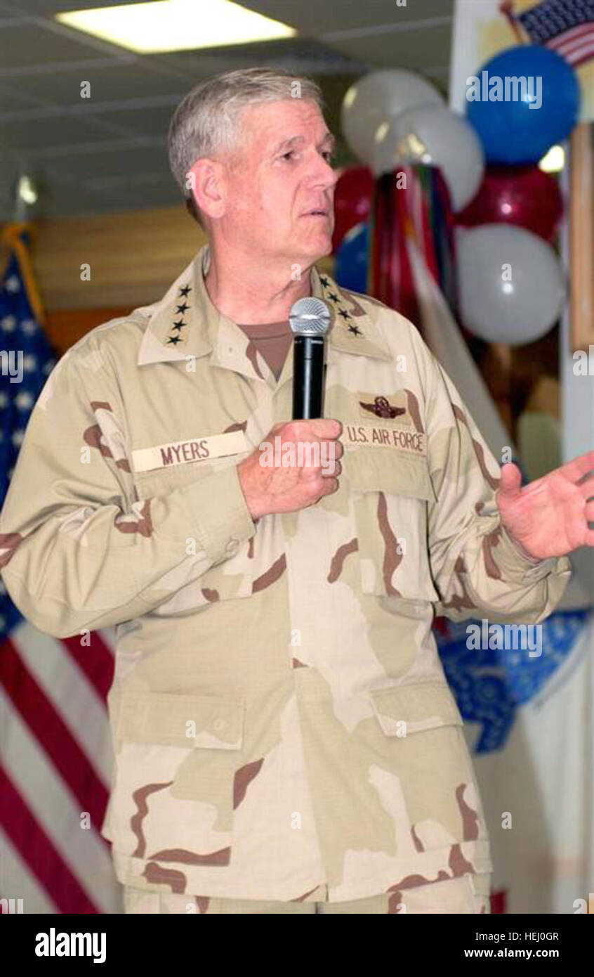 Richard Myers Iraq Stock Photo - Alamy