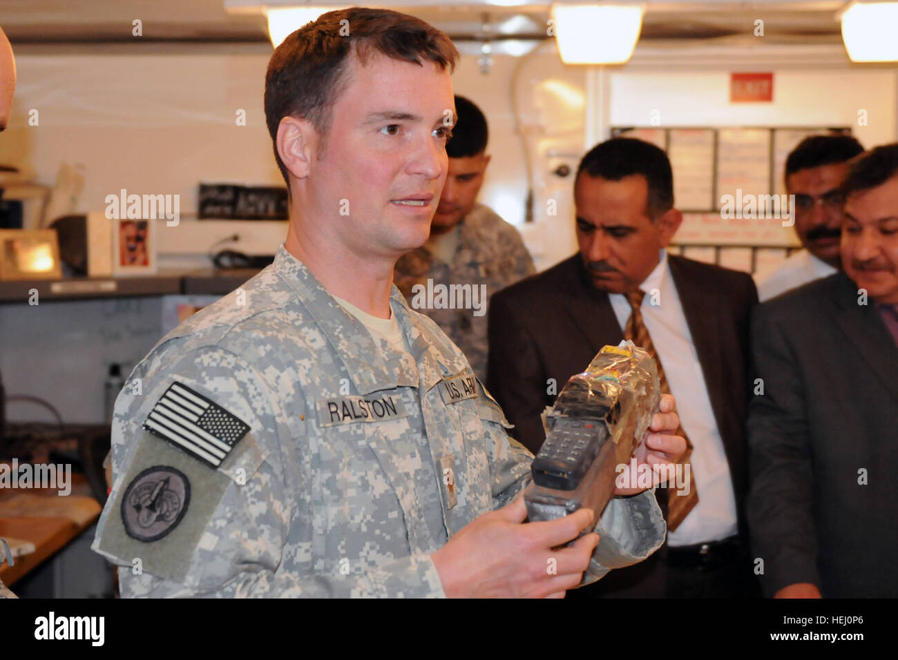 Maj. Jonathon Ralston, a Murfreesboro, Tenn., native, and officer in ...