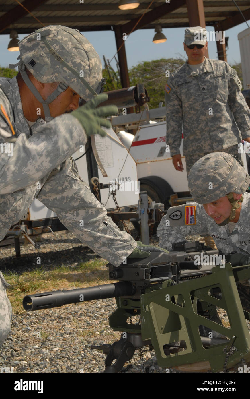 GUANTANAMO BAY, Cuba – Army Sgt. Samuel Nobles and Army Spc. Jason ...