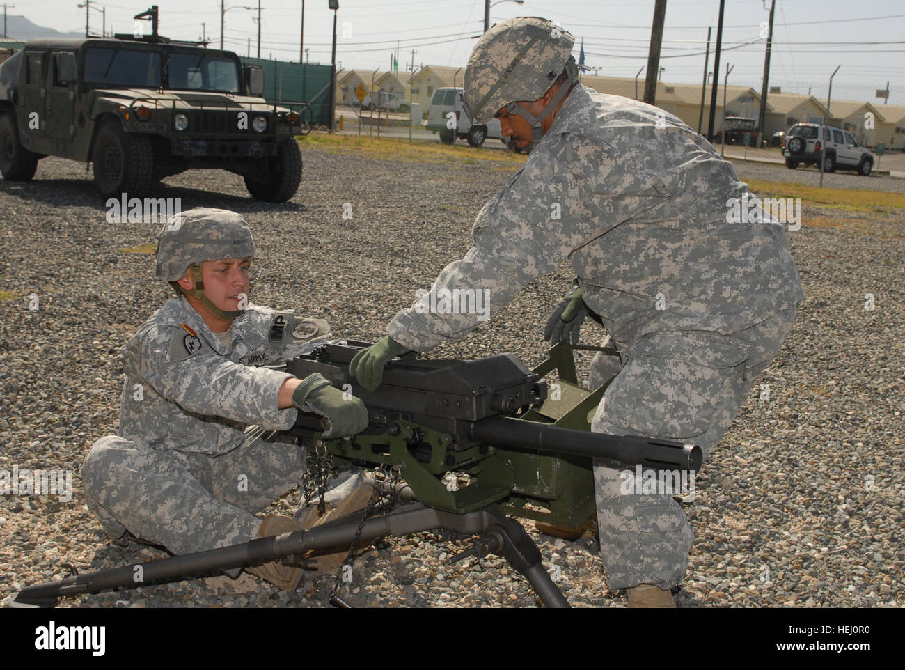 GUANTANAMO BAY, Cuba – Army Sgt. Samuel Nobles and Army Spc. Jason ...