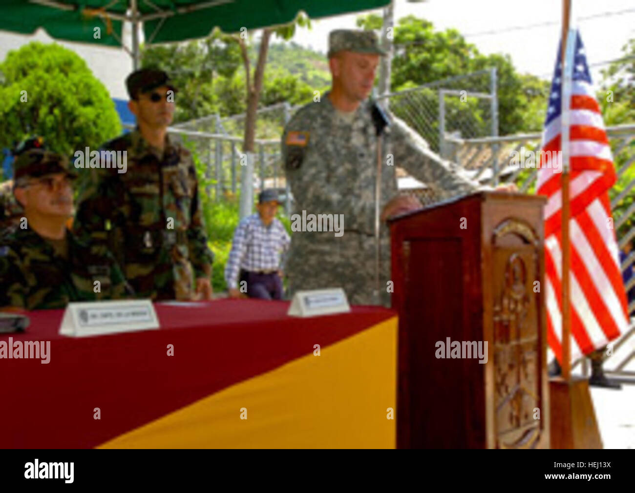 Col. Brett Call, of the Ohio Army National Guard Medical Detachment ...