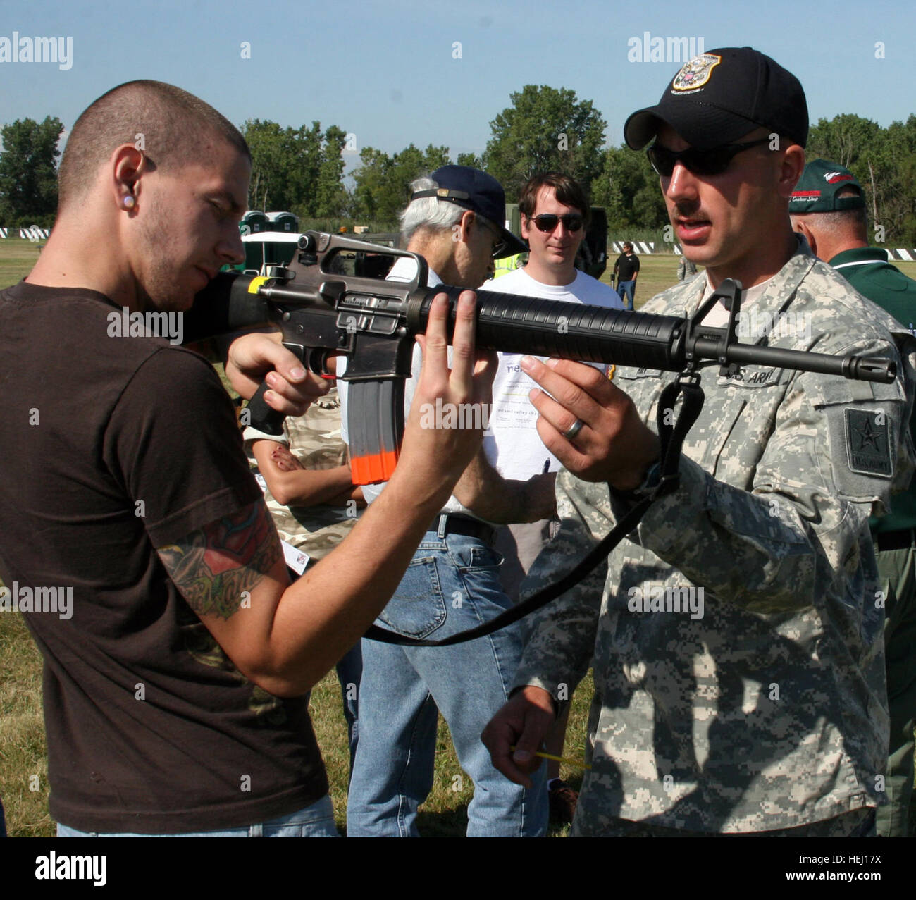 Army marksmanship unit hi-res stock photography and images - Alamy