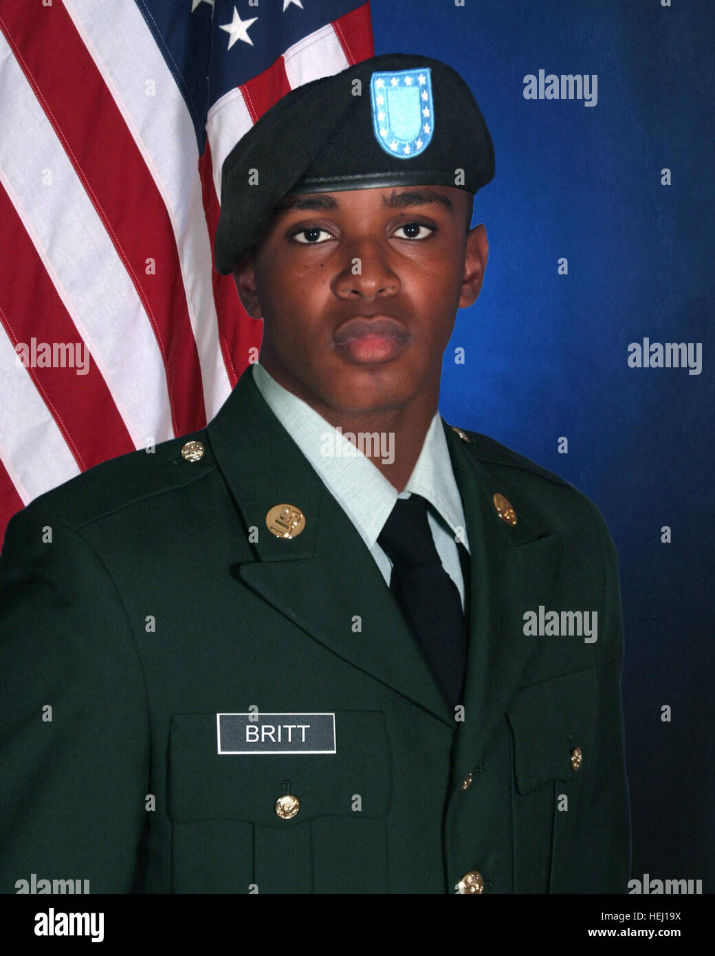 US Army 53159 Unit copes with second loss of a Soldier Stock Photo - Alamy