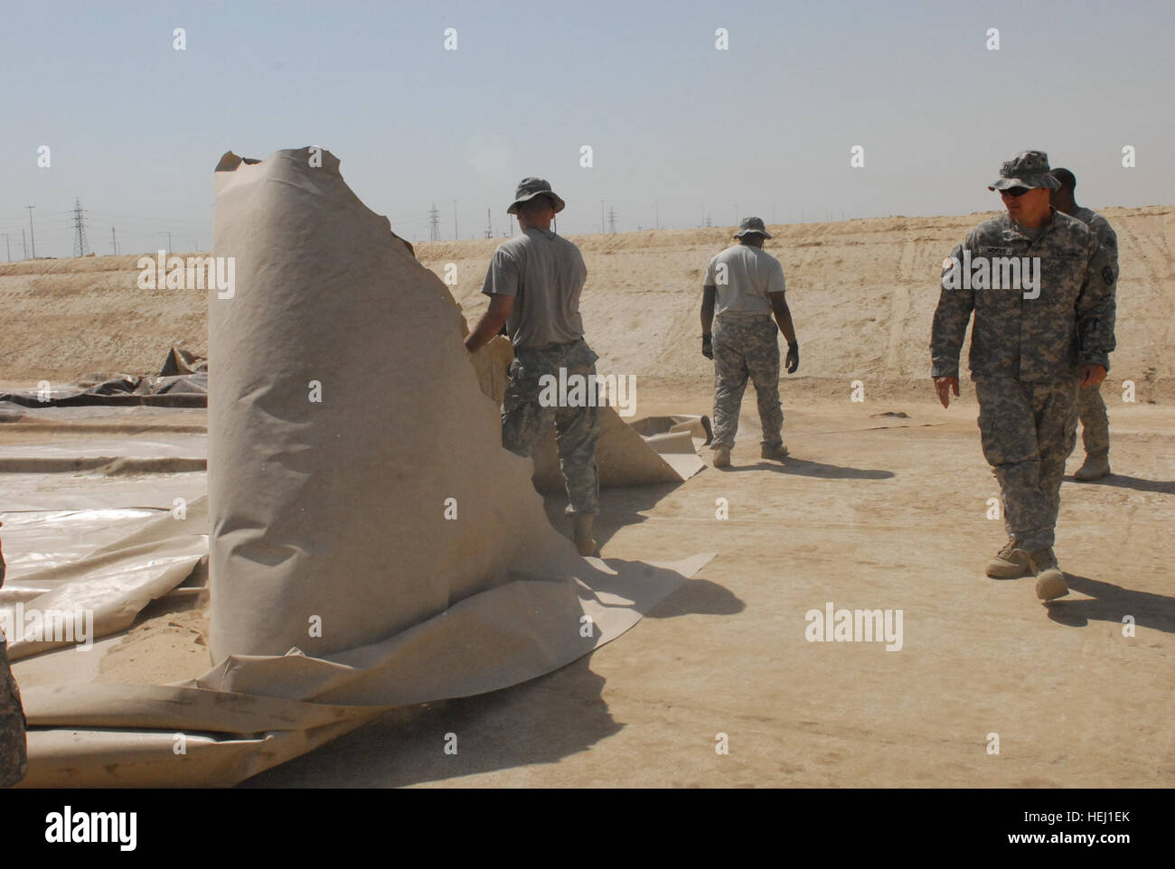 U.S. Army Capt. William R. Nichols, a project manager for fuel ...