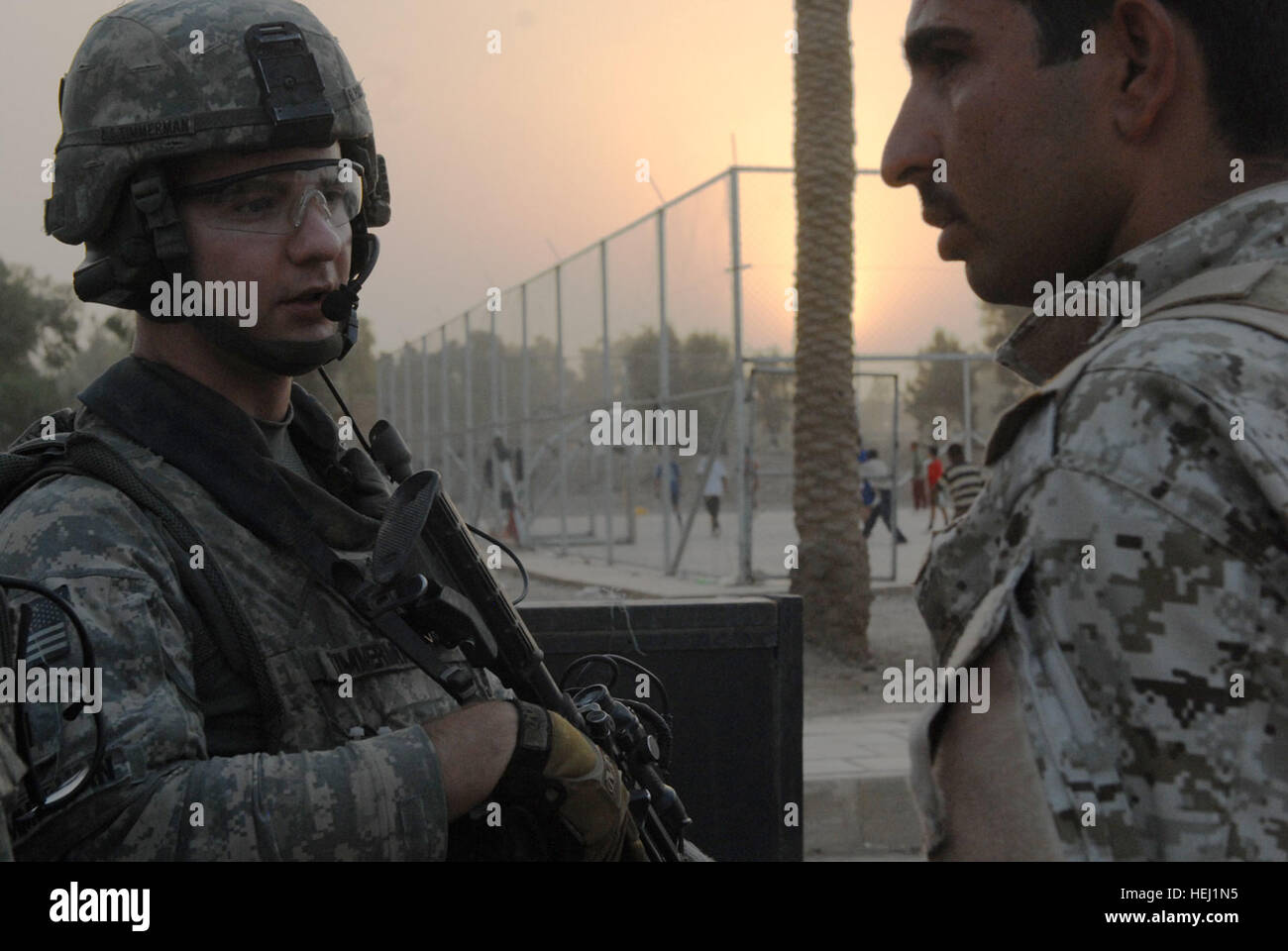 U.S. Army paratroopers from C Company, 1st Battalion, 505th Parachute ...