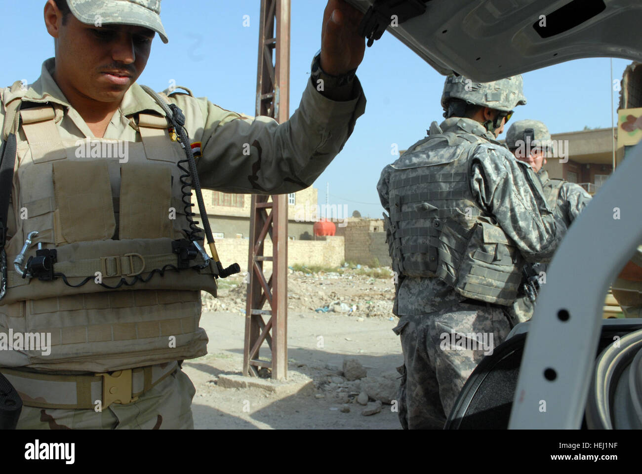 Cordon and sweep operation hi-res stock photography and images - Alamy