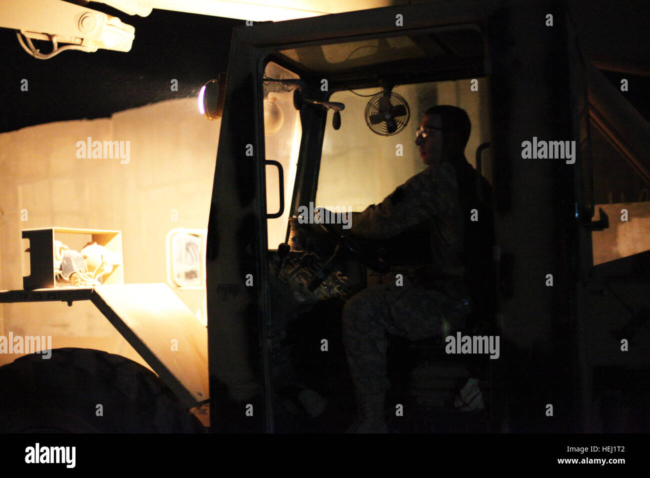 U.S. Army Sgt. Robert Cherwinski from Alpha Company, 328th Brigade ...