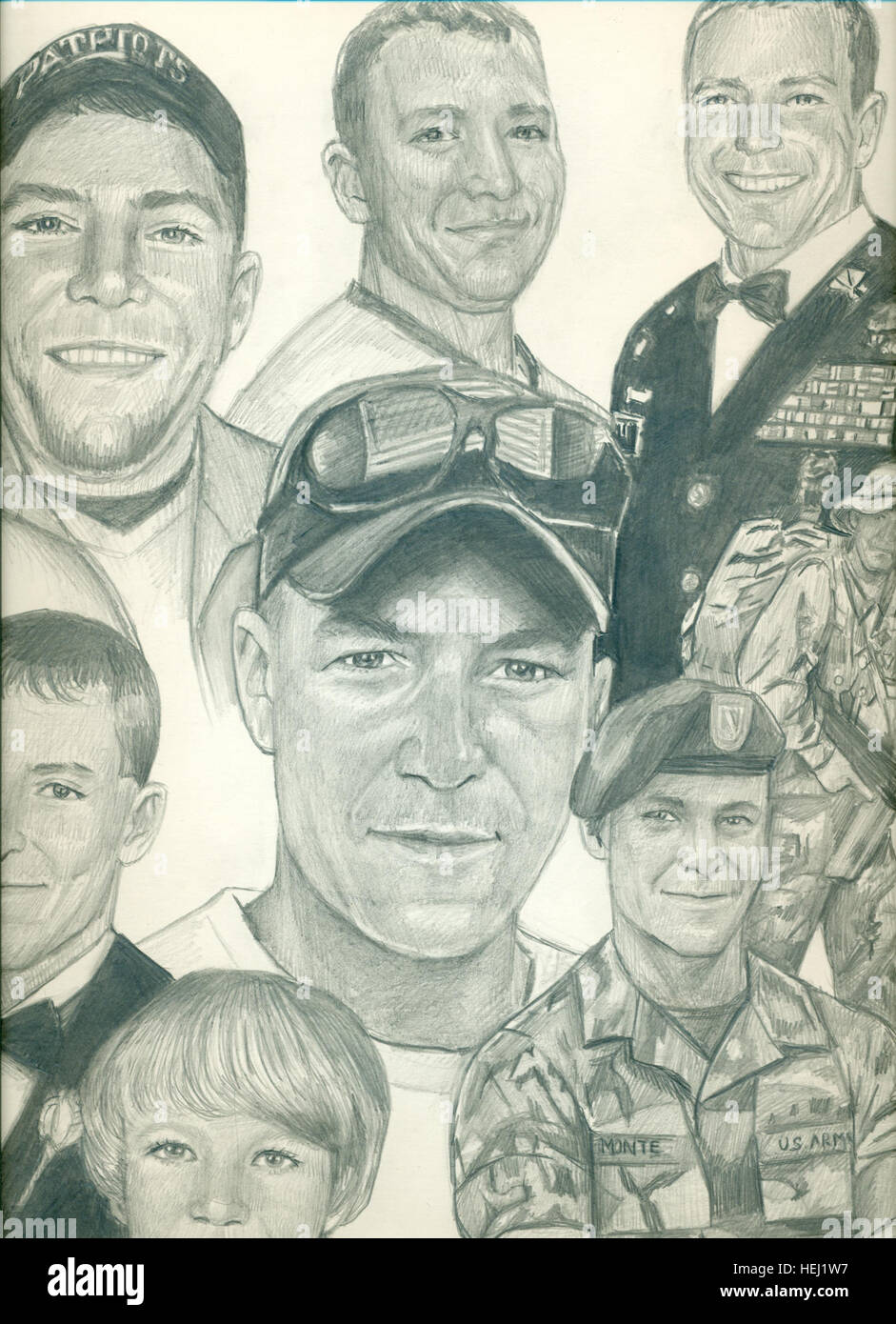 A personal photo of Sergeant 1st Class Jared C. Monti, the first ...