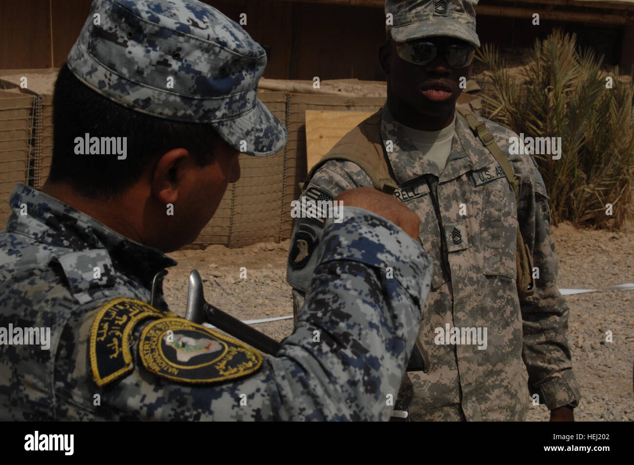 Military police brigade personnel hi-res stock photography and images ...