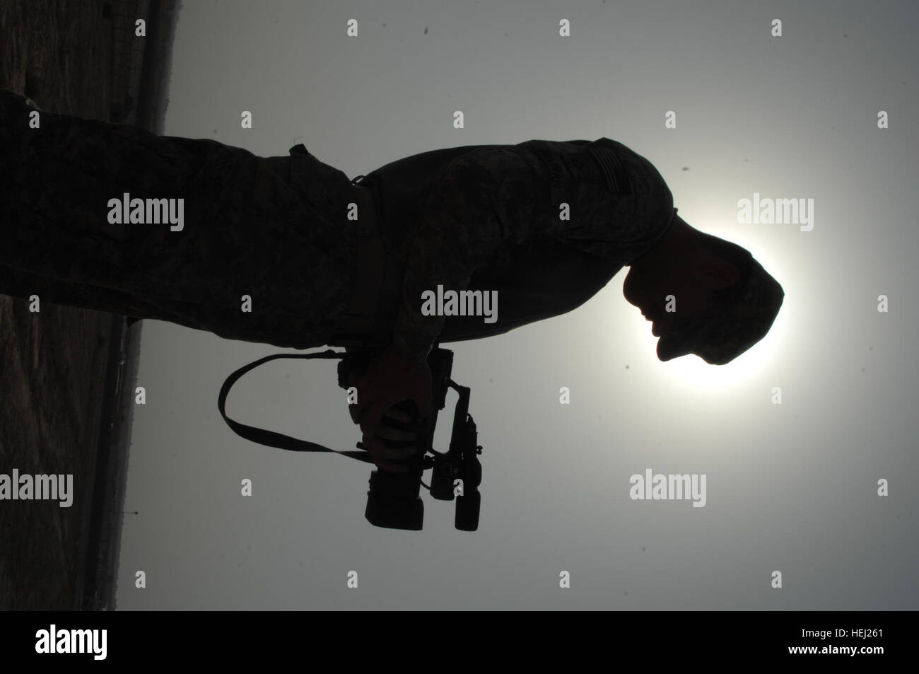 Pfc. Tim Noonan, a combat cameraman with 55th Signal Company (Combat ...