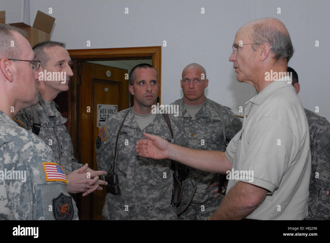 Michigan Army National Guard's Lt. Col. Timothy Houchlei, 126th Press ...