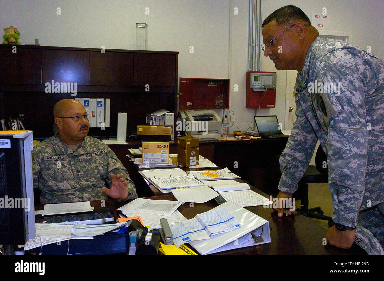 Property book officer hi-res stock photography and images - Alamy