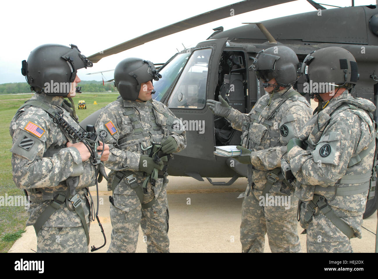 Army Aircrew Combat Uniform Stock Photo - Alamy