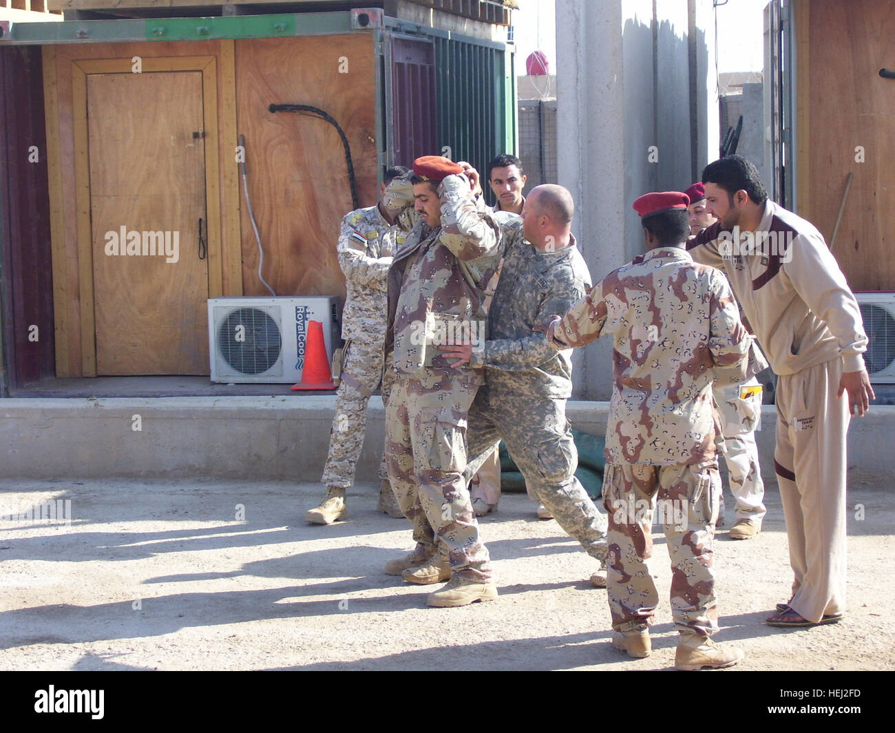 Sgt. Steven Wirthlin, team leader for "A" Company, 4th Battalion, 6th ...