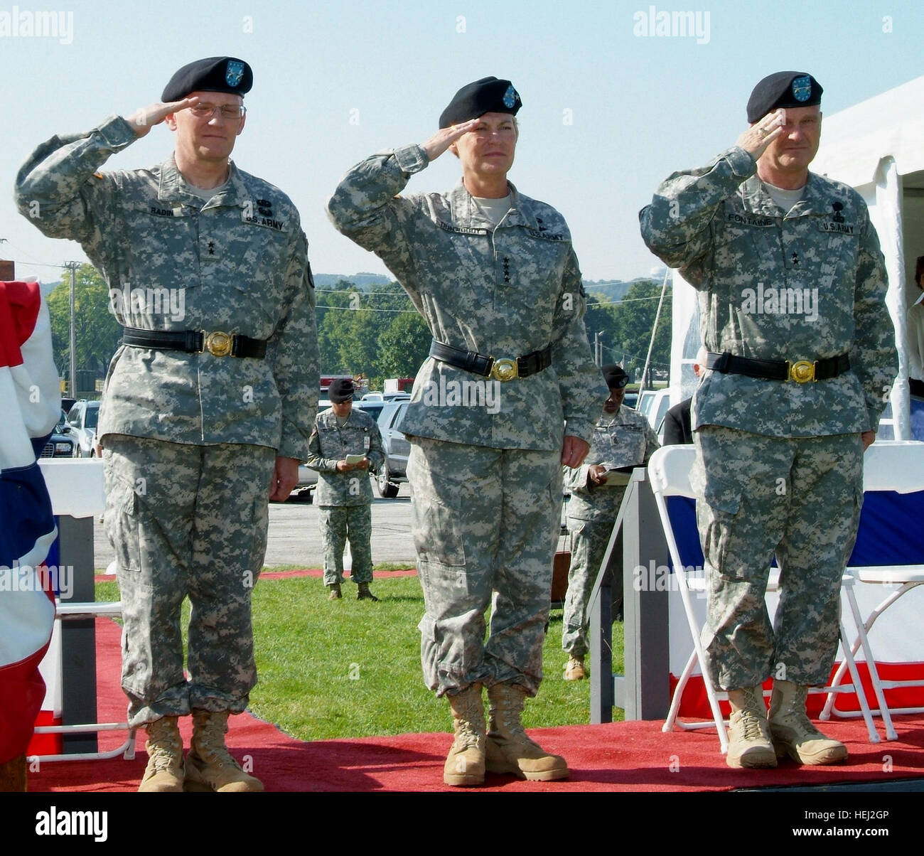US Army 52268 Maj. Gen. Fontaine takes reins of Army Sustainment ...