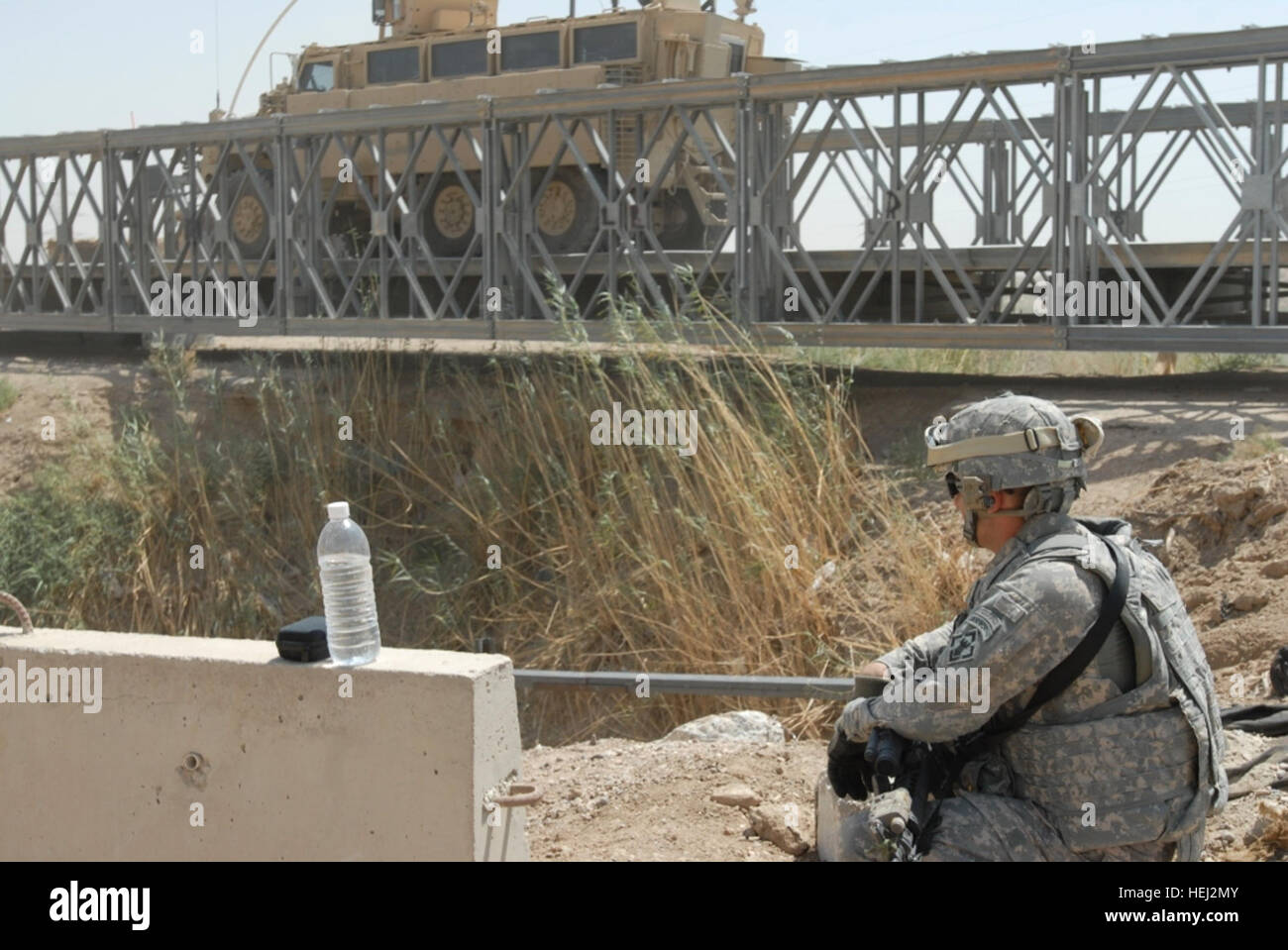 Leaders from the 7th Engineer Battalion, 4th Brigade Combat Team, 1st ...