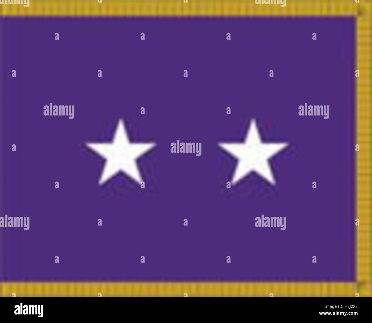 Chaplain MajGen Flag Stock Photo - Alamy