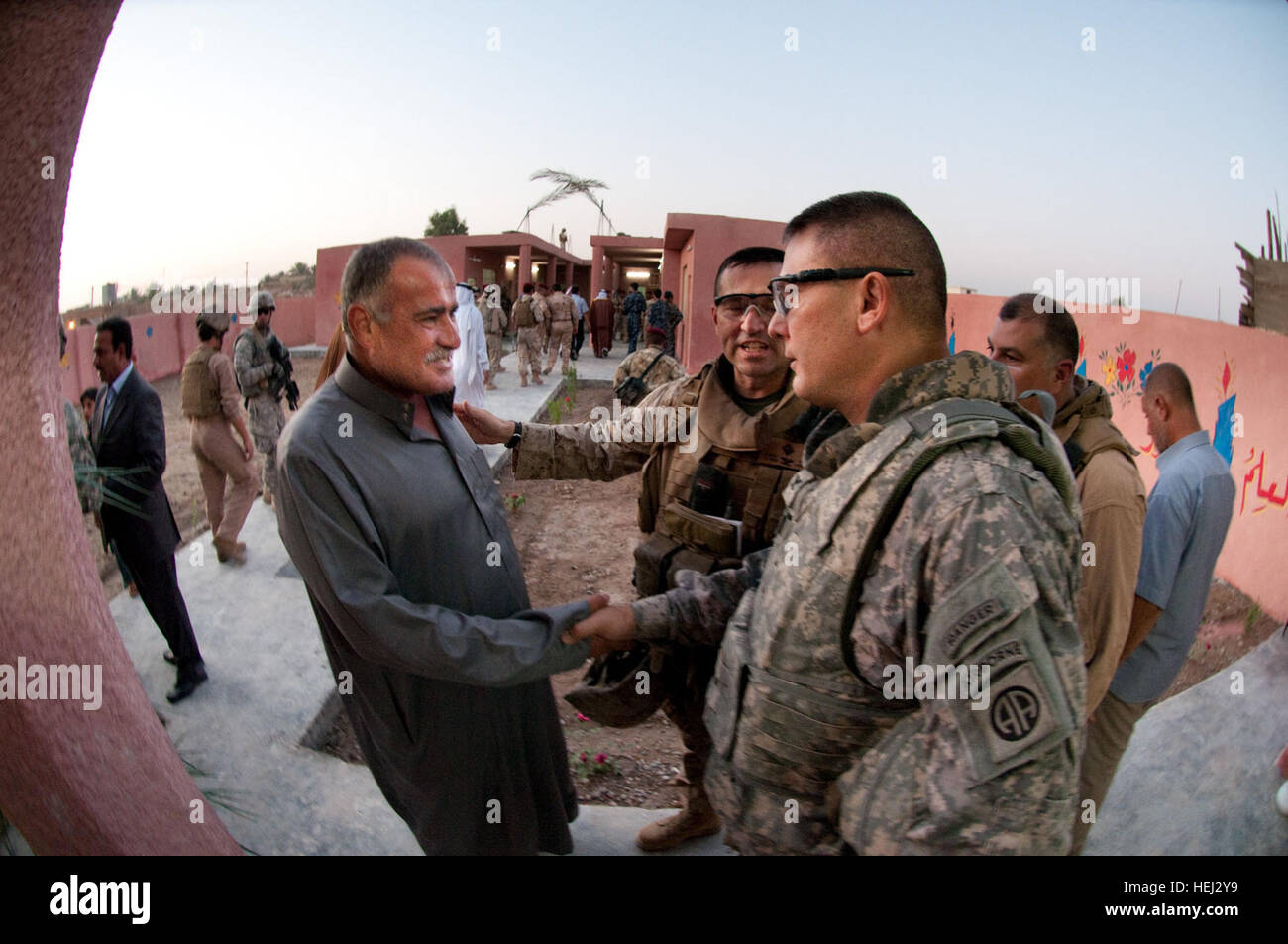 Col. Matthew Lopez, commander of Marine Regimental Combat Team 9 ...