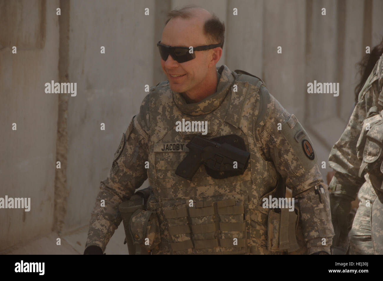 U.S. Army Lt. Gen. Charles Jacoby, commanding general, Multi-National ...