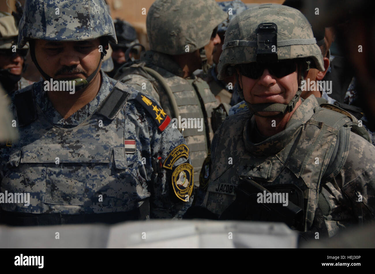 U.S. Army Lt. Gen. Charles Jacoby, commanding general, Multi-National ...