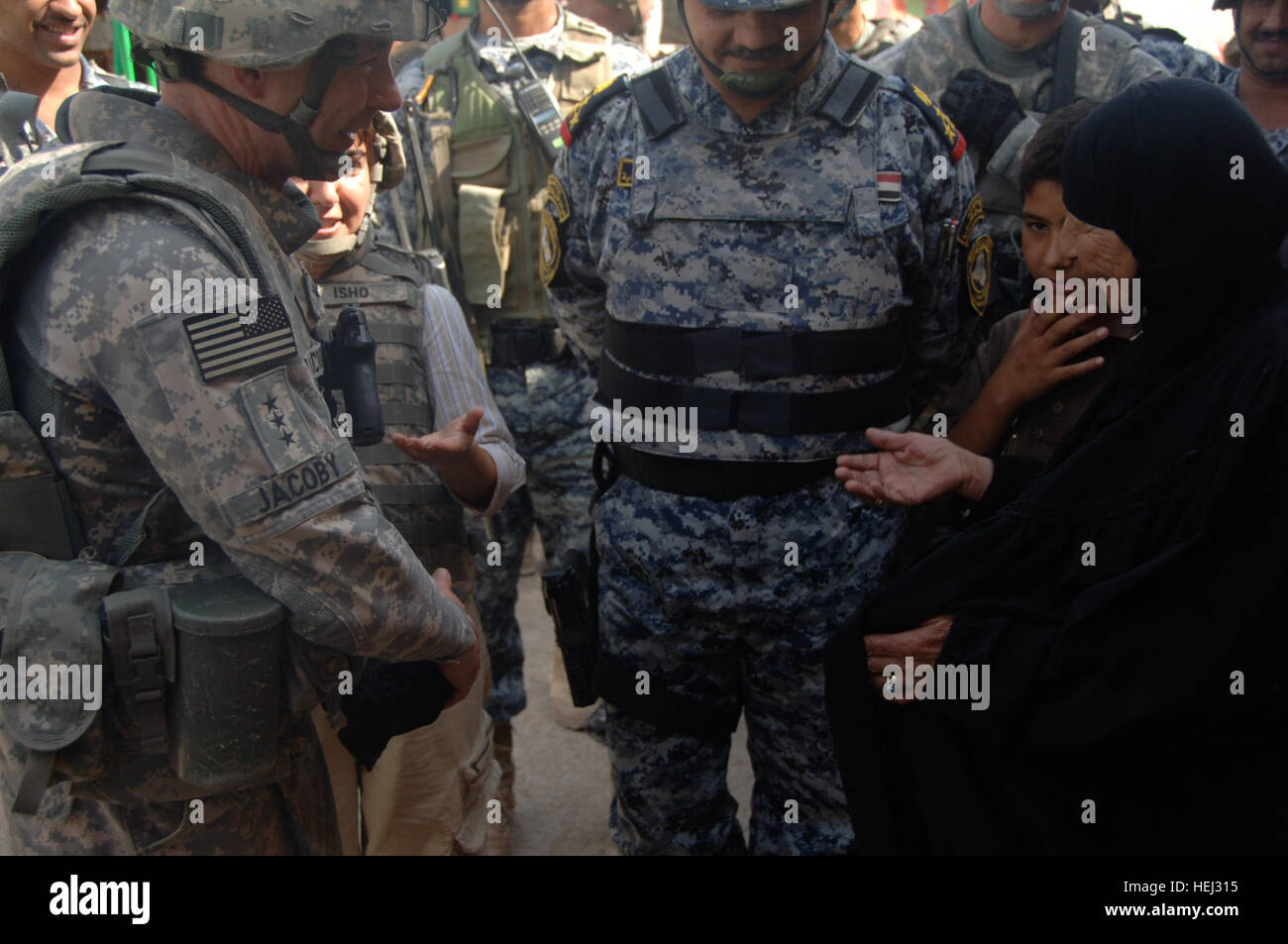 U.S. Army Lt. Gen. Charles Jacoby, commanding general, Multi-National ...