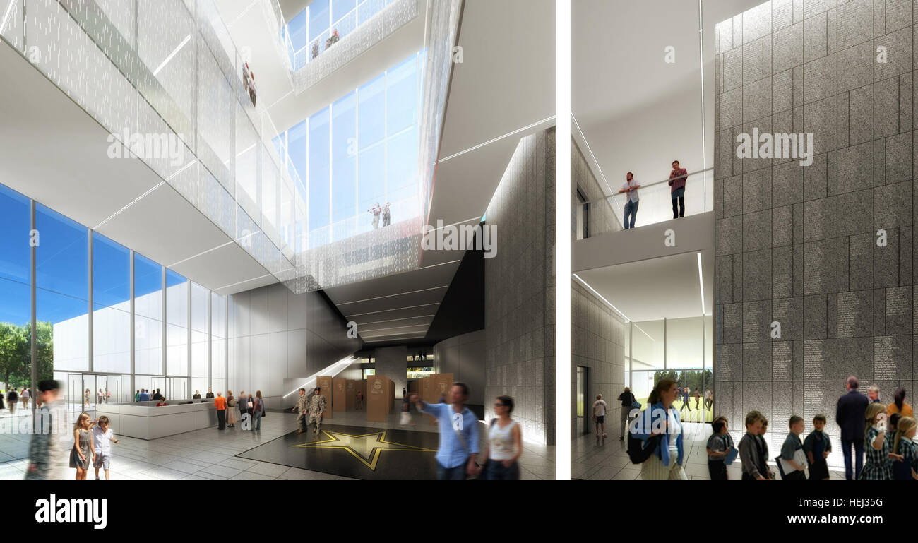 US Army 51662 Lobby of Army's National Museum Stock Photo - Alamy