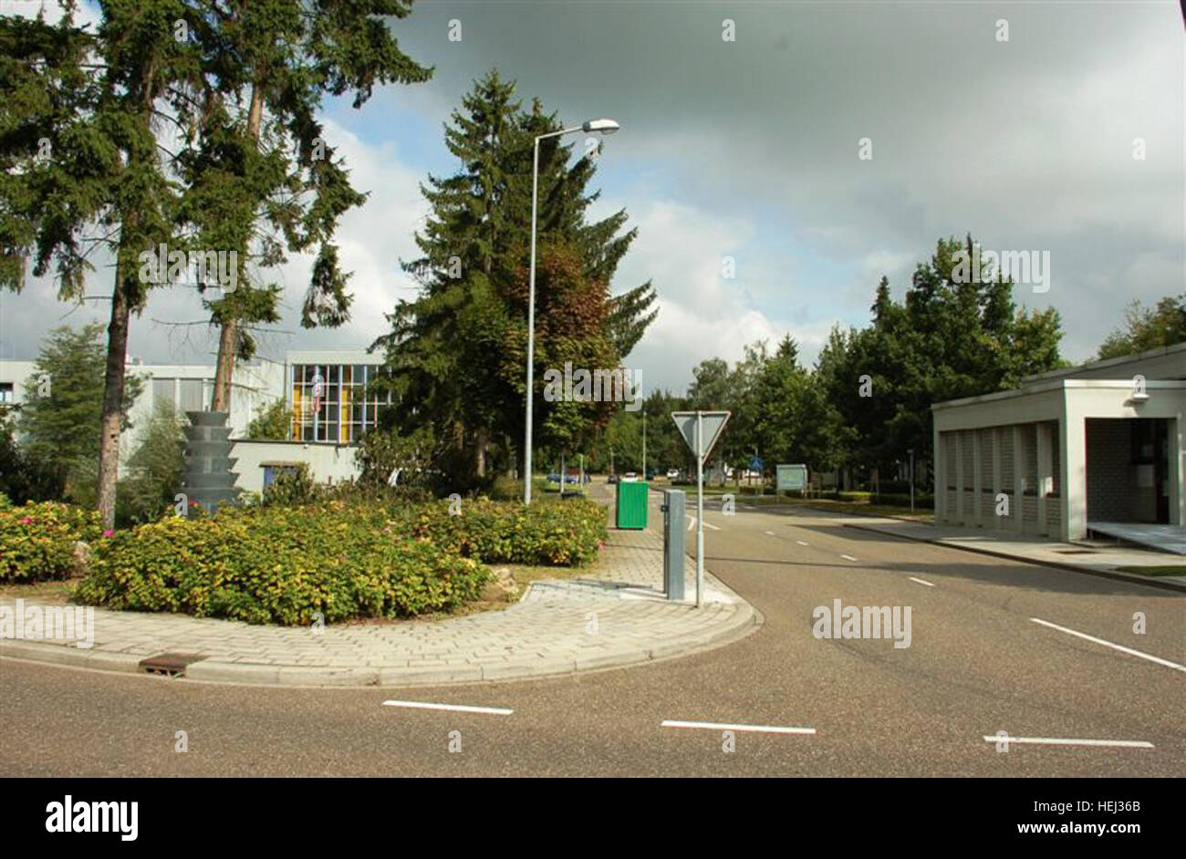 US Army 51136 USAG Schinnen's entrance today Stock Photo - Alamy