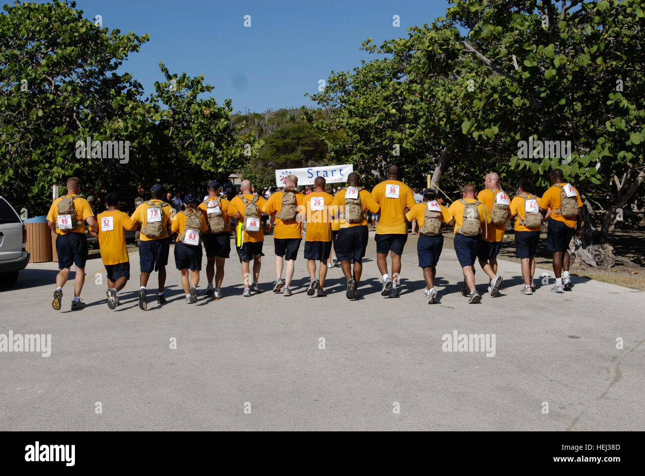 Navy chief selectees from U.S. Naval Station Guantanamo Bay and Joint ...