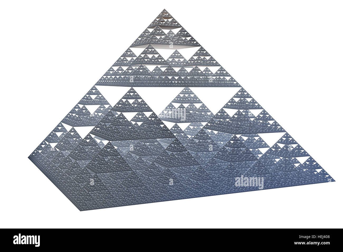 Sierpinski tetrahedron hi-res stock photography and images - Alamy