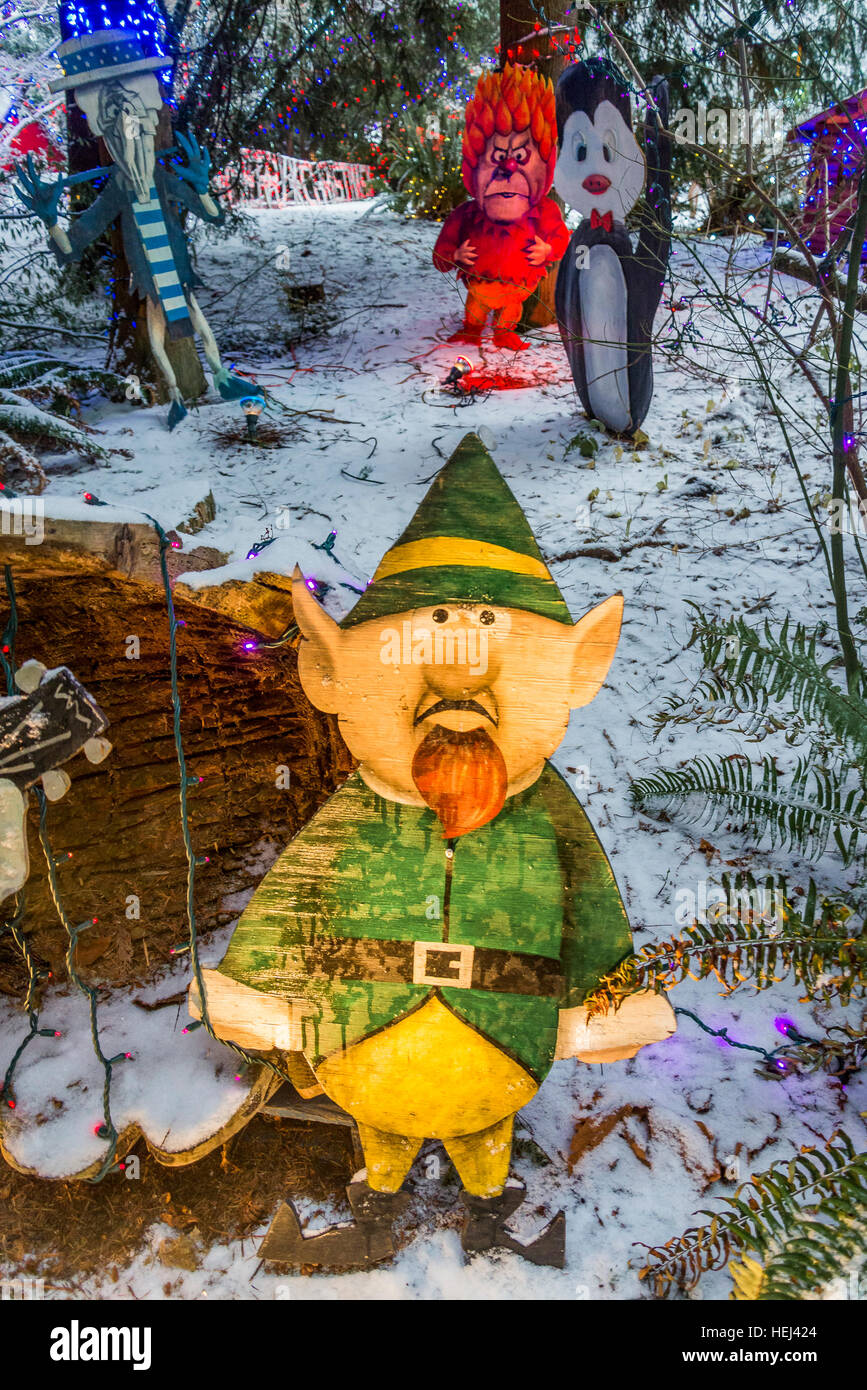 Stanley park vancouver christmas hi-res stock photography and images ...