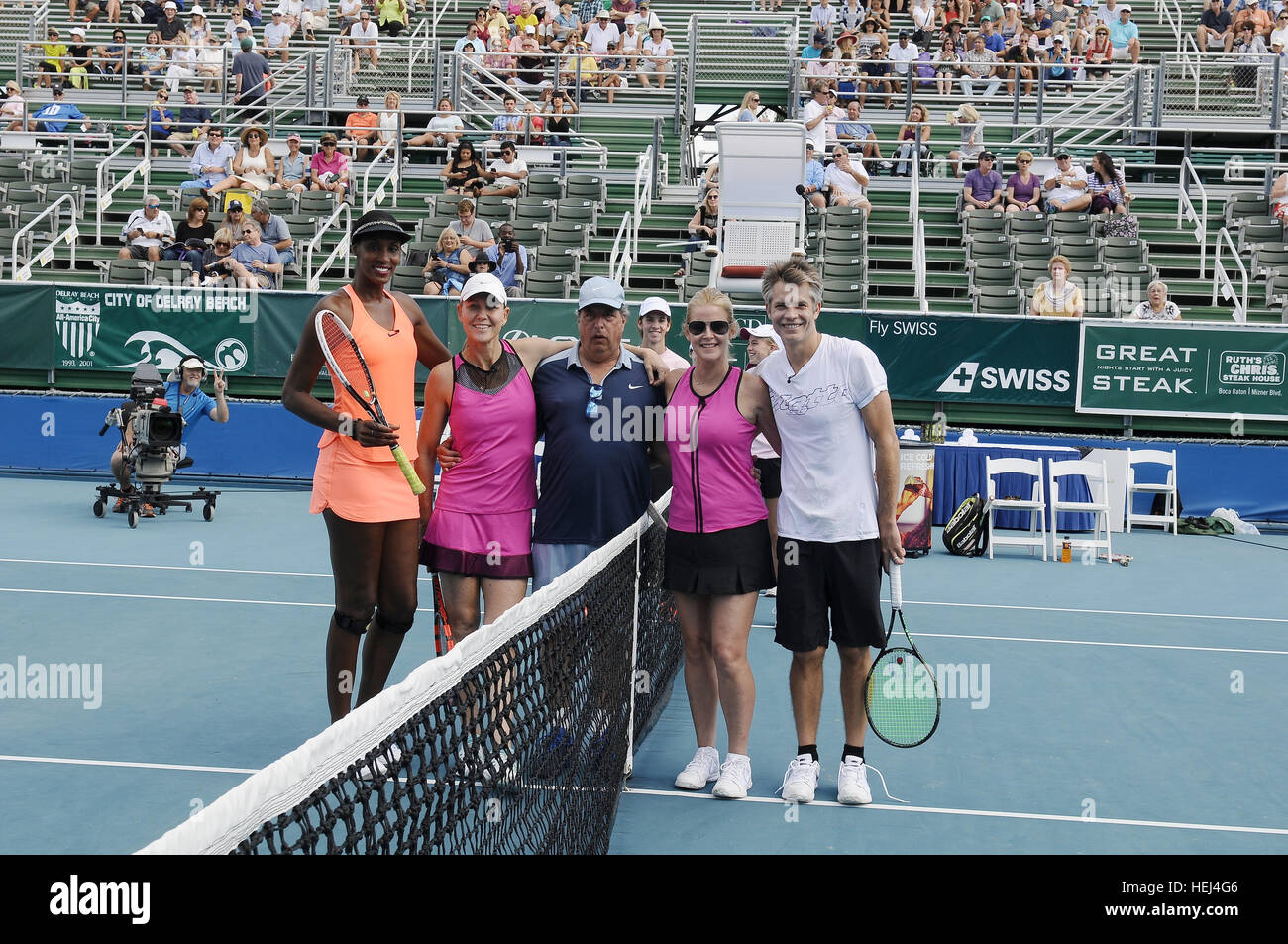 Lisa Leslie, Rennae Stubbs, Jon Lovitz, Maeve Quinlan and Timothy ...