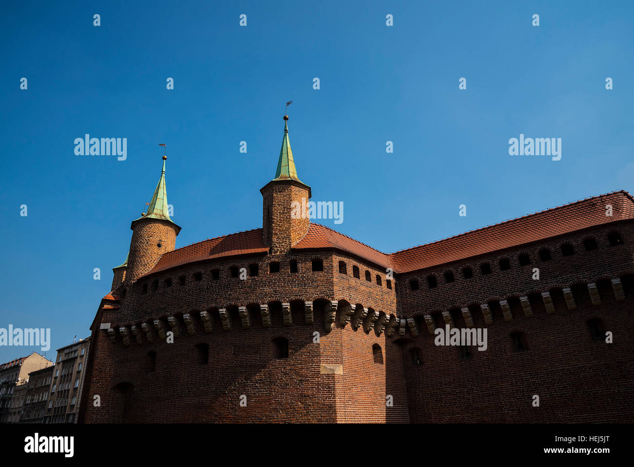 The Krakow Barbican is a fortified outpost once connected to the city ...