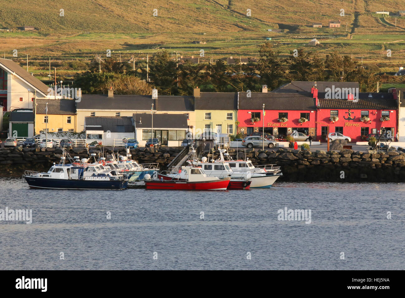 Village and harbour skellig ring hi-res stock photography and images ...