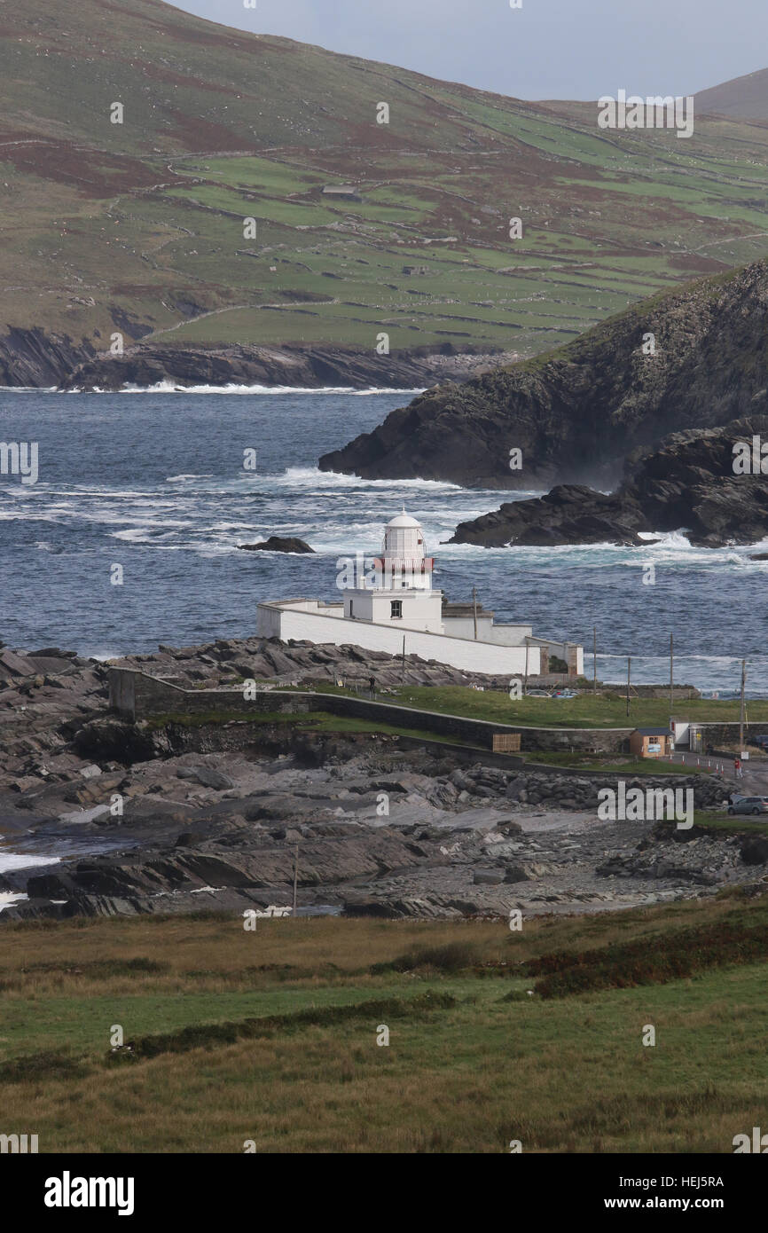 The Valentia Island Lighthouse at Cromwell Point, Valentia Island ...