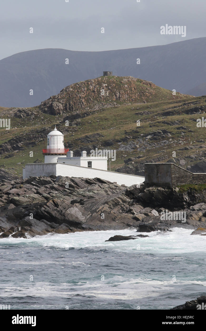 The Valentia Island Lighthouse at Cromwell Point, Valentia Island ...