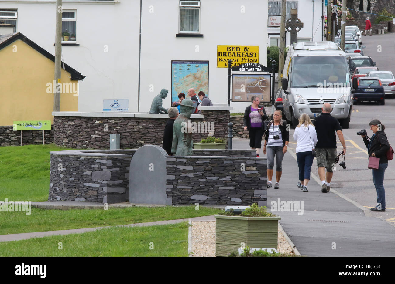 The ring of kerry charlie chaplin in waterville hi-res stock ...