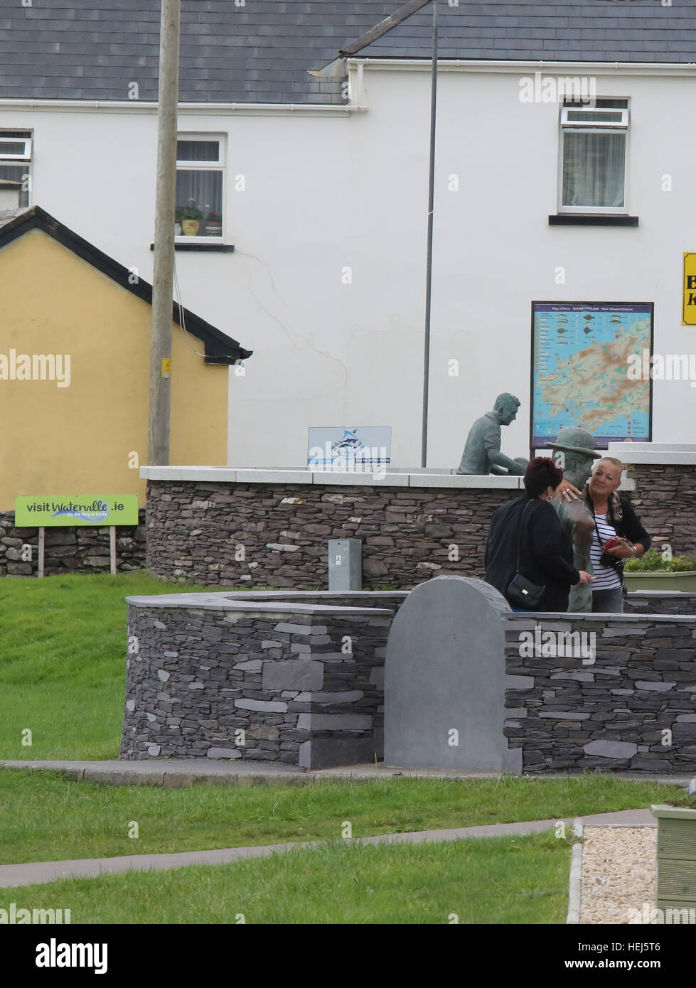 The ring of kerry charlie chaplin in waterville hi-res stock ...