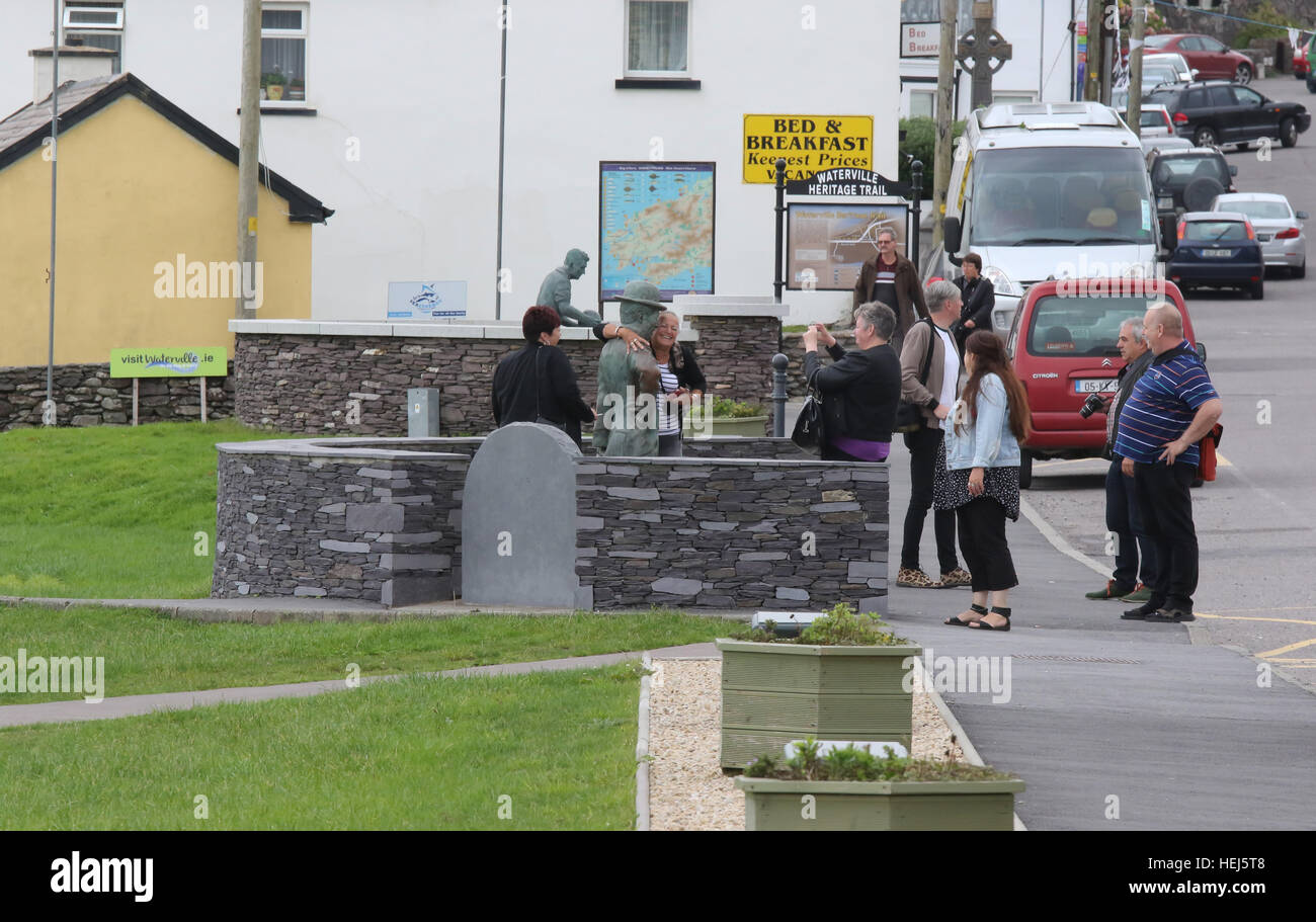 The ring of kerry charlie chaplin in waterville hi-res stock ...